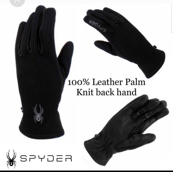 Spyder | Accessories | Spyder Leather Palm Glovesunisex | Poshmark